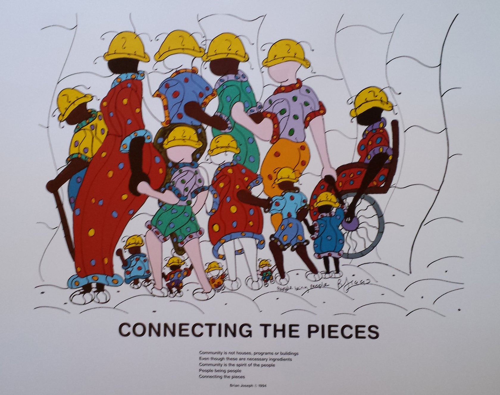 Connecting the Pieces – BYDEE ART